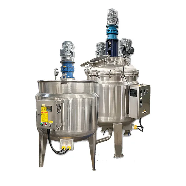 Wholesale 500L Food Stage Mixing Tank with Agitator