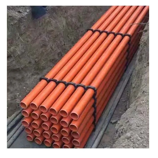 Orange PVC Pipe - Durable & Efficient Drainage Solutions