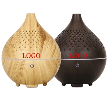 Portable Mini Electric Cool Mist Ultrasonic Essential Oil Wood Grain ...