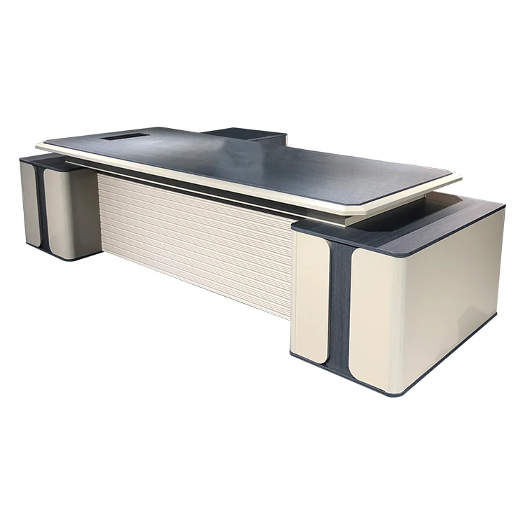 Luxury Office Furniture - High-Level Boss Desks E1 Melamine