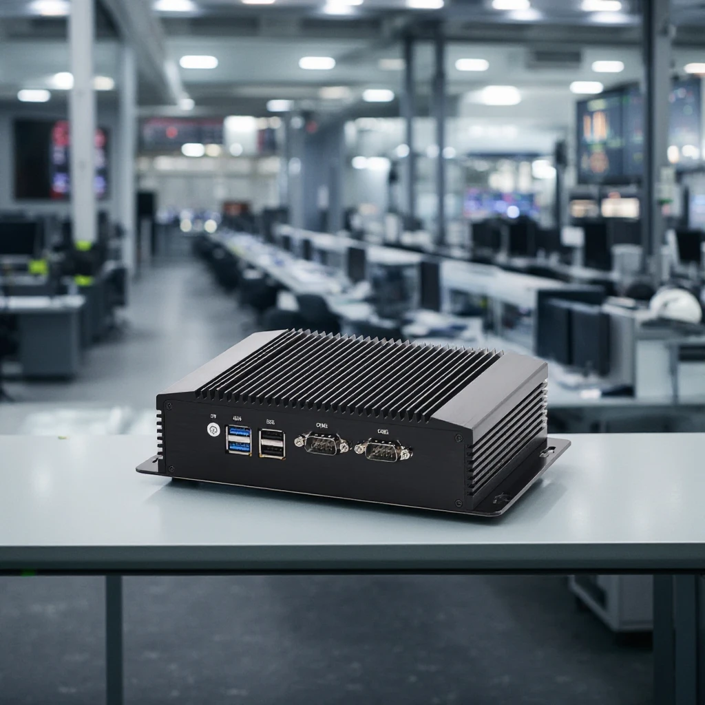 Partaker Fanless Mini PC Core I7 Alder Lake-N100 Dual LAN