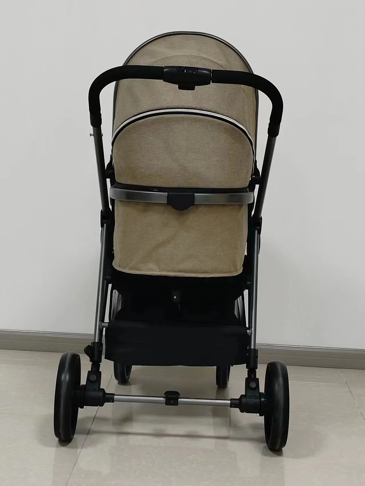 New Design Simple Folding Wagon Baby Stroller 3 In 1 Luxury High ...