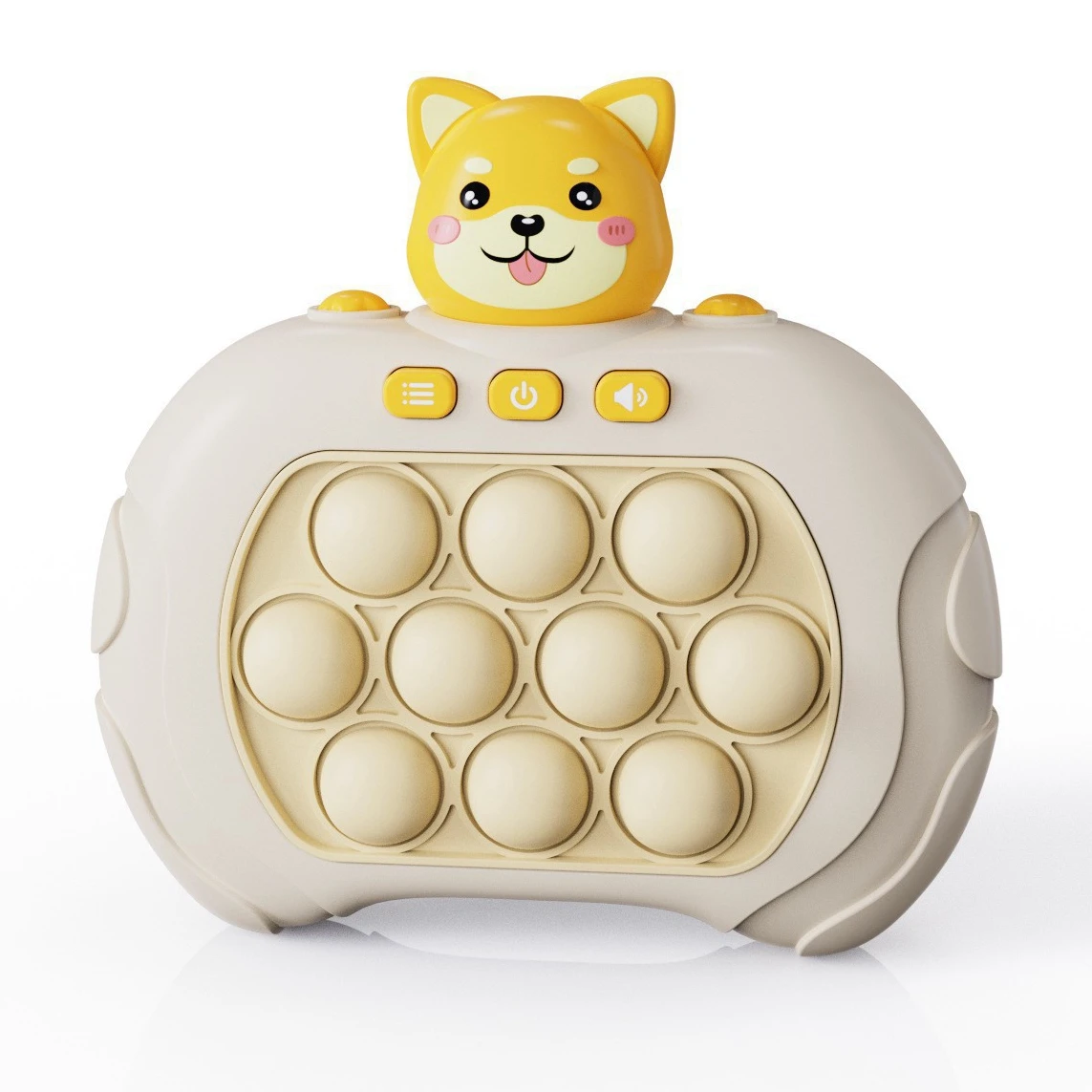 New Pops Quick Push It Game Electronic Light Up Bubble Fidget Toy,Fast ...