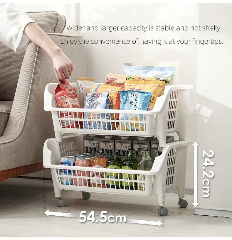 SHIMOYAMA Storage Baskets - Organize Your Kitchen Efficiently