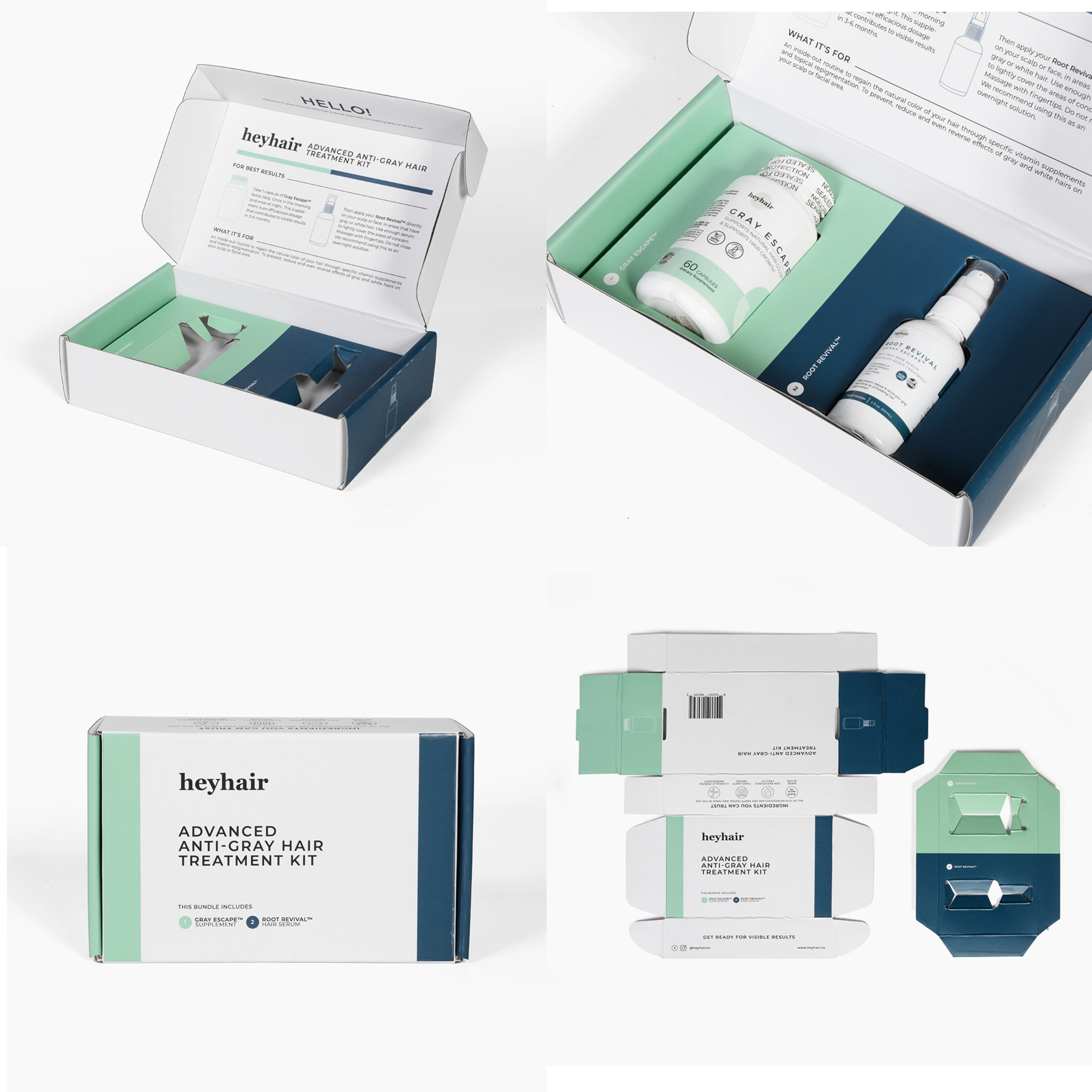 Custom Logo Printed White Soy Ink Kraft Paper Box Foldable Sliding ...