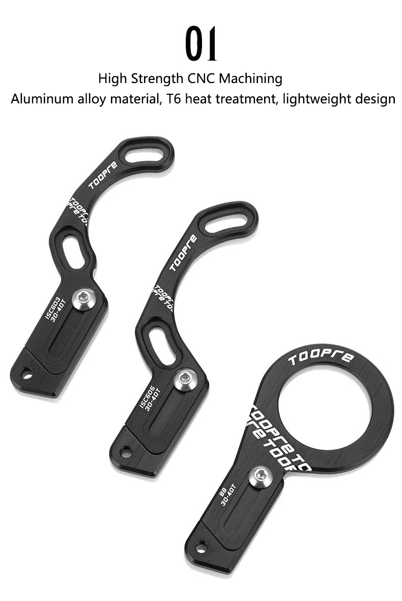 System Mountain Bike Single Chain Ring Crank Drop Catcher ISCG 03 ISCG ...