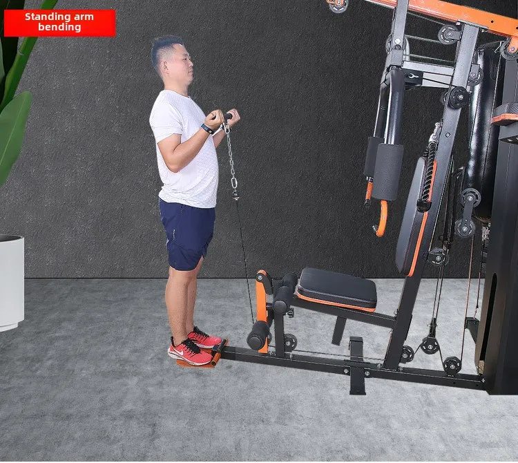 Wholesale Machine Multi Function Fitness Equipment Three Person Station ...