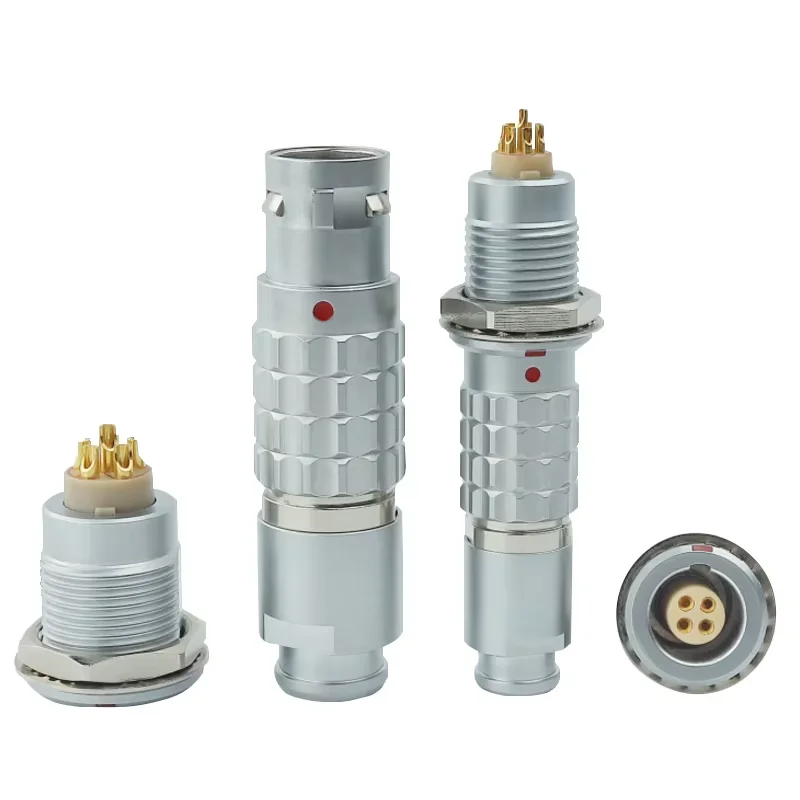 FGG 4B Series Push-Pull Self Latching System Metal Connector Socket FGG ...