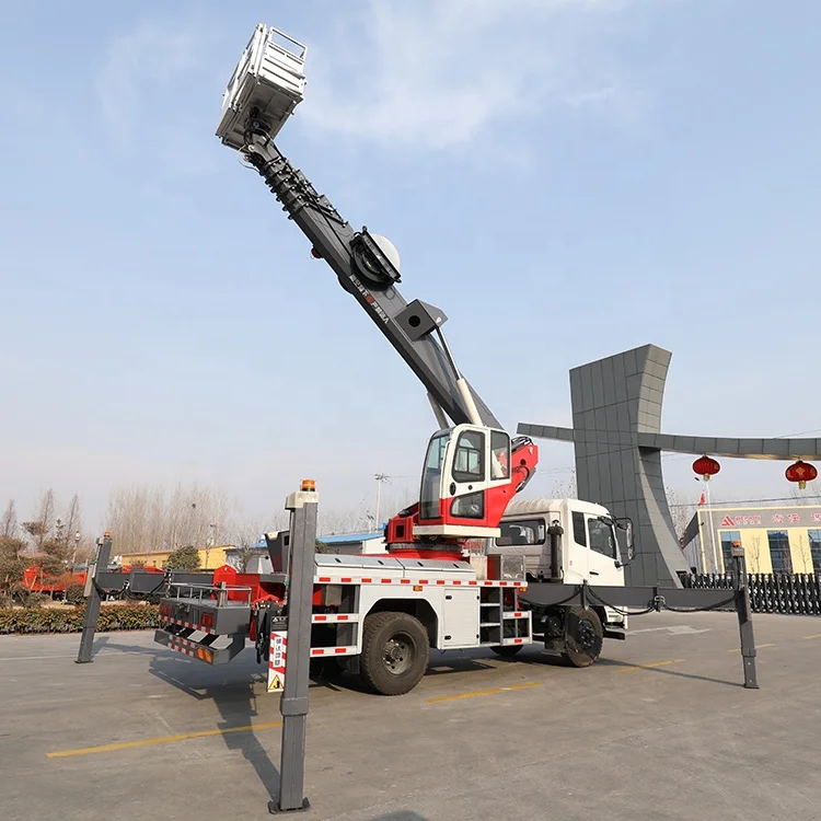 32m 36m 46m Telescopic Boom Flexible Aerial Worker for Municipal ...