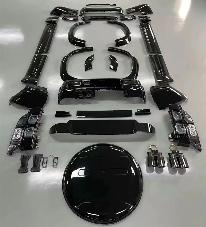 High Quality Full Body Kit for Land Rover New Defender 2020 2021 Black ...