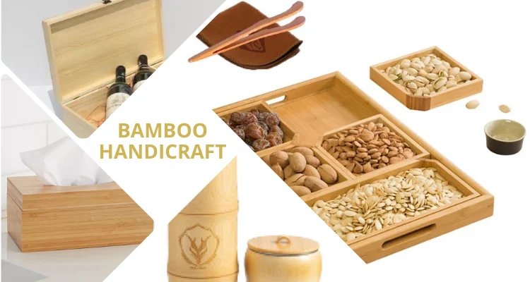 Eco Friendly Custom Laser Engrave Logo Recycled Natural Bamboo Candle ...