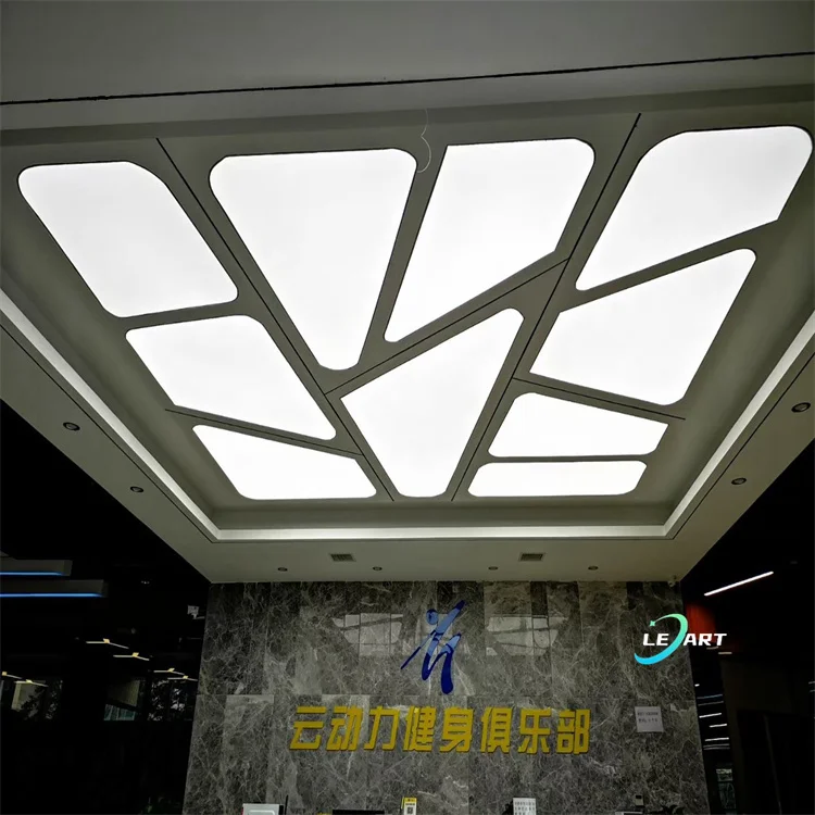 Alibaba.com: LeArt 4011 LED translucent PVC stretch ceiling tiles with ...