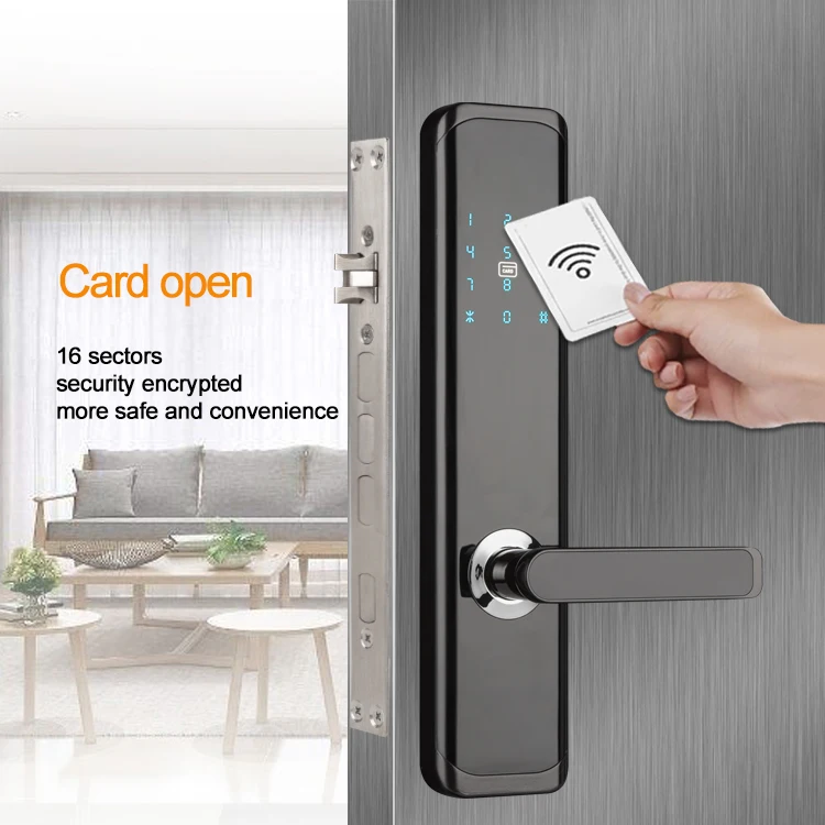 Smart Ttlock Access Lock Hotel Card Lock Keyless Pin Code Lock ...