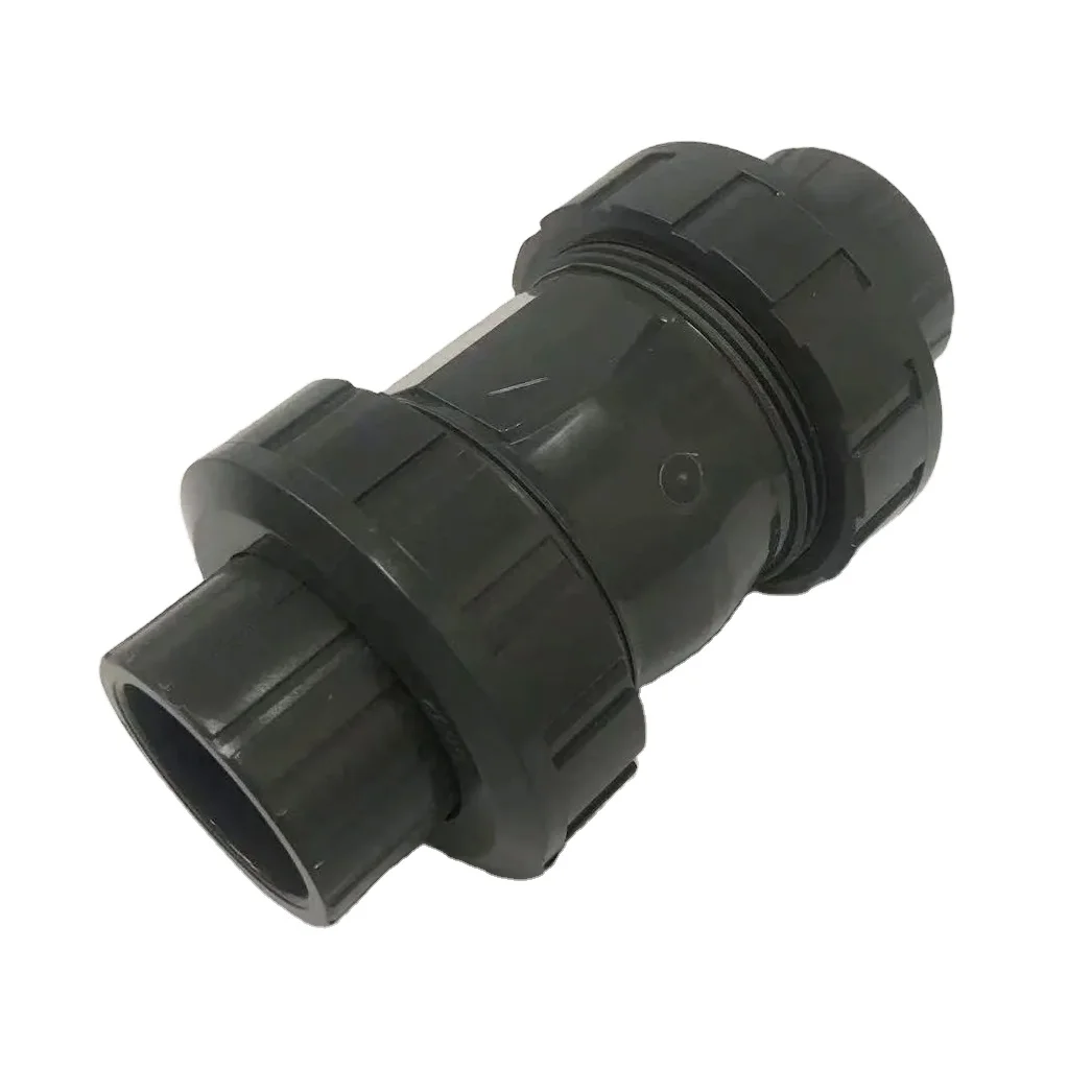 ANSI CENIT Brand PVC UPVC Double True Union Ball Check Valve