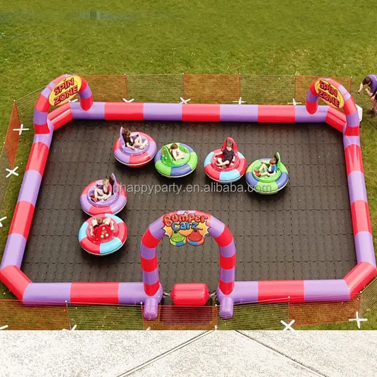 Inflatable Bumper Car Race Track Arena - Fun for All Ages
