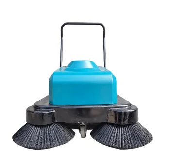 Hand Push Cleaning Commercial Industrial Electric Power Sweeper Blue ...