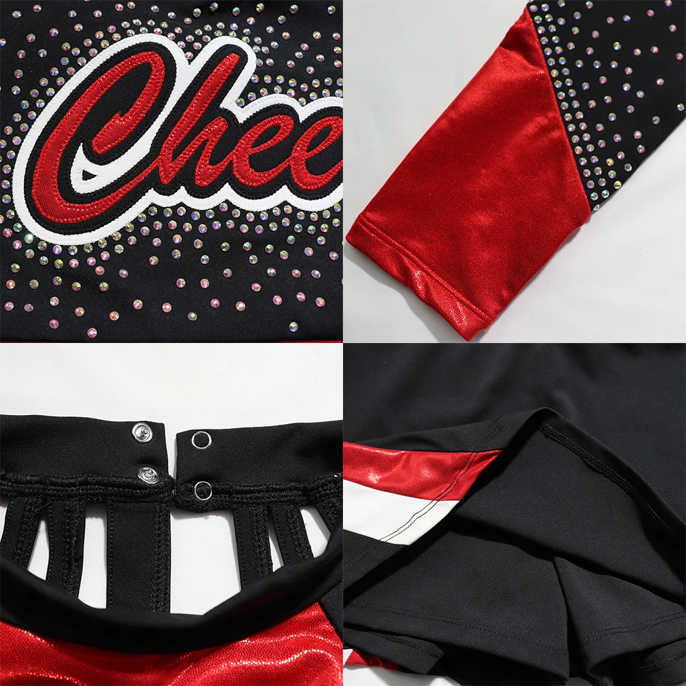 Manufacturer Cheer Pink Uniform Football Cheerleading Uniforms For ...