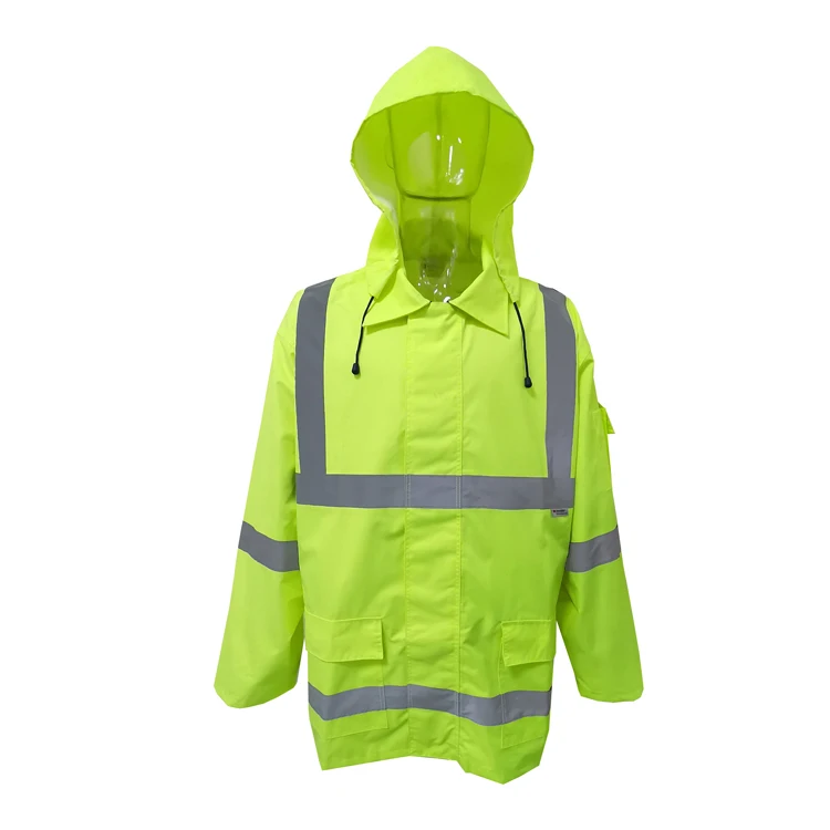 Oxford 300D Hi Vis Safety Work Clothing - Custom Logo Embroidery