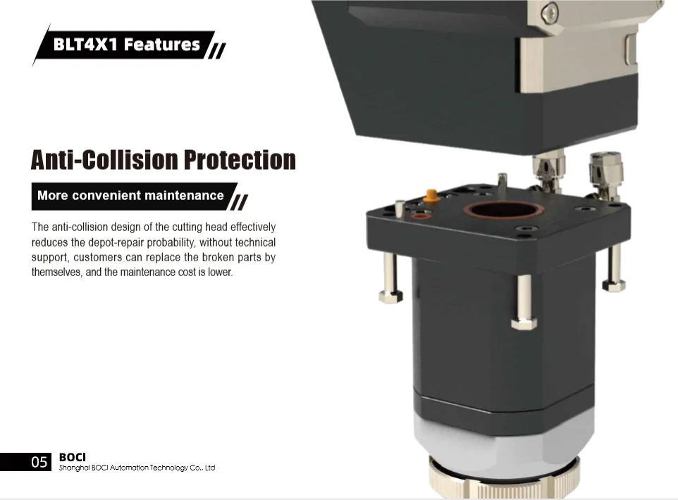 BOCI Blt421 4-8kW Auto-Focusing Fiber Laser Cutting Head for Fiber ...