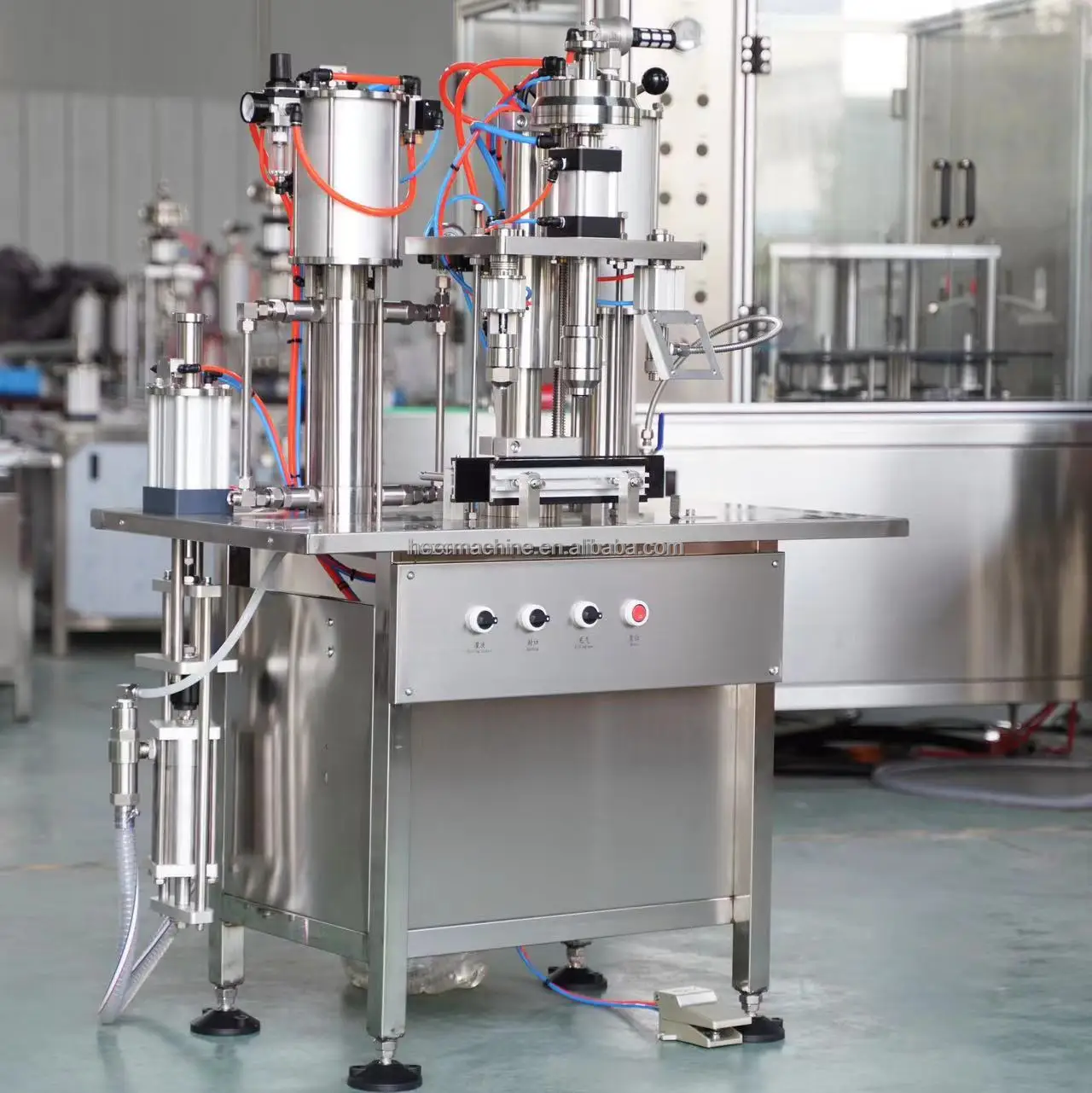 Automatic Aerosol Lpg Butane Refrigerant Cylinder Canned Gas Filling ...