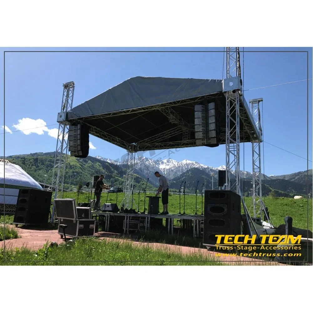 Truss Lift Tower Ground Support for Events - 1000kg Capacity, Aluminum ...