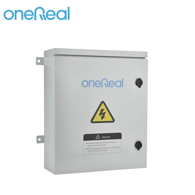Steel Pv Combiner Box 380v Ip65 Waterproof 4 In 1 Out - Buy Clamshell ...