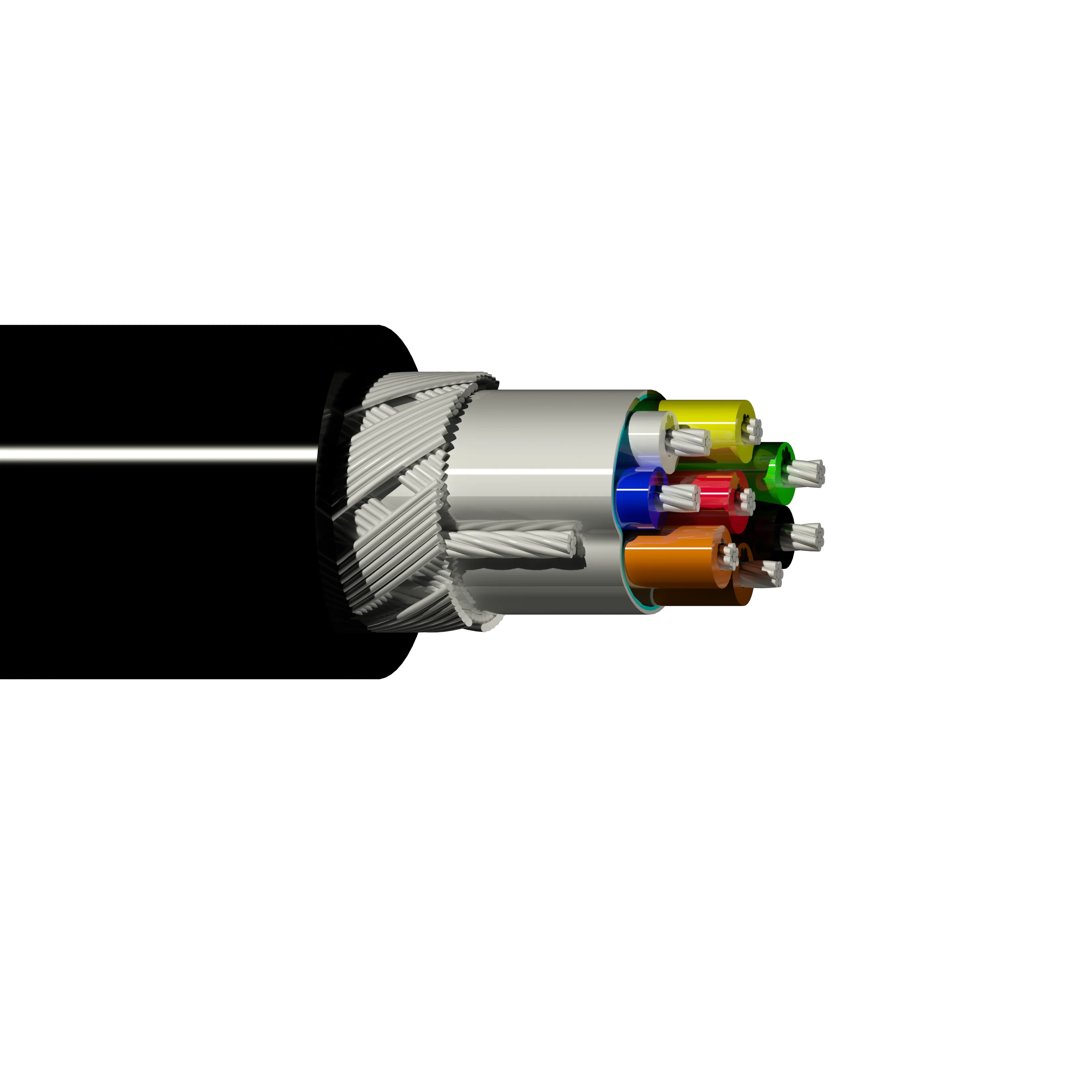 Low Voltage Awm 2464 24awg Multicore Double Shielded Pvc Copper ...