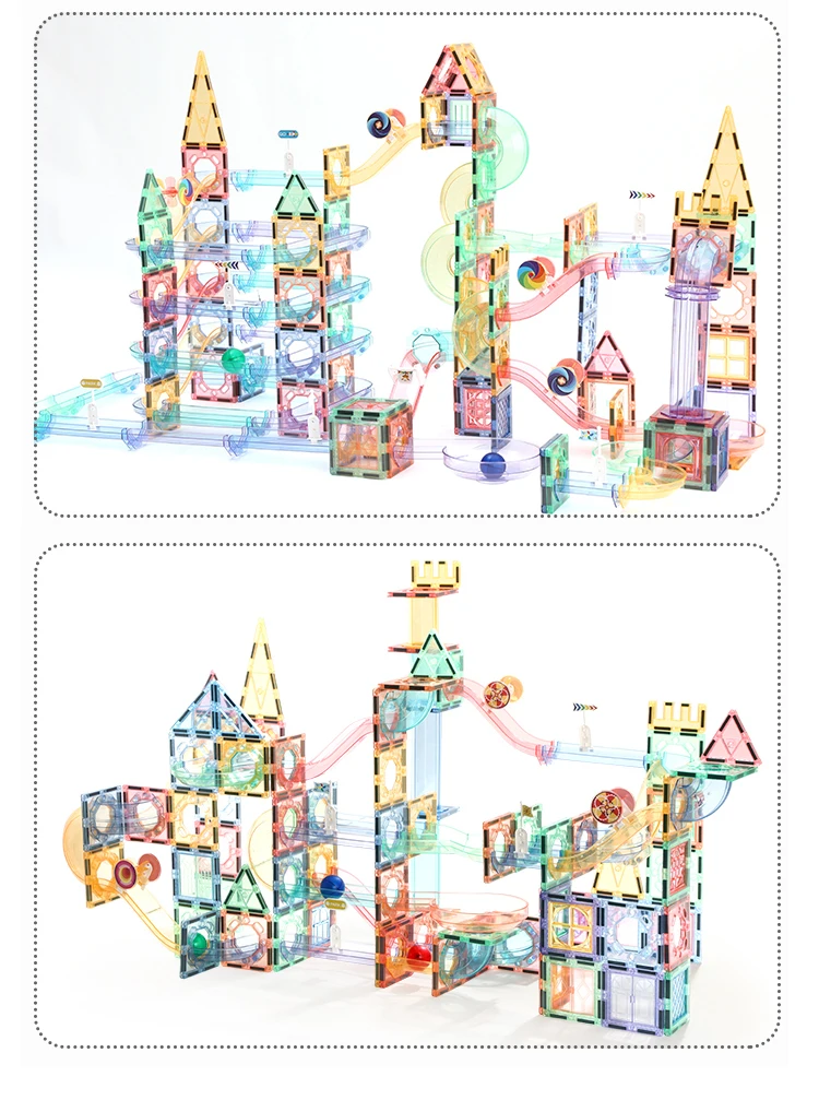 108pcs Newly Abs Steam Educational Products Magnetic Building Blocks ...