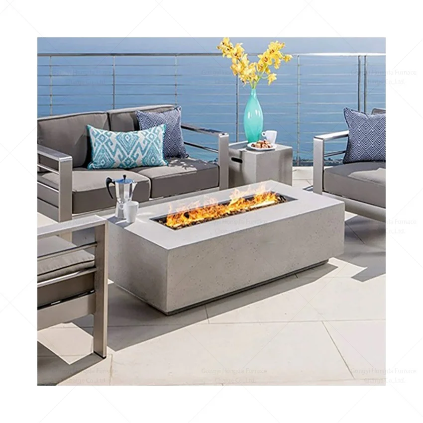 custom outdoor patio ethanol fireplace fire pit desktop brazier outdoor ...