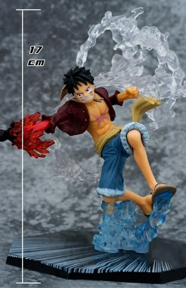 Wholesale Fire Fist Luffy One Pieces Combat Series Model Ornaments ...