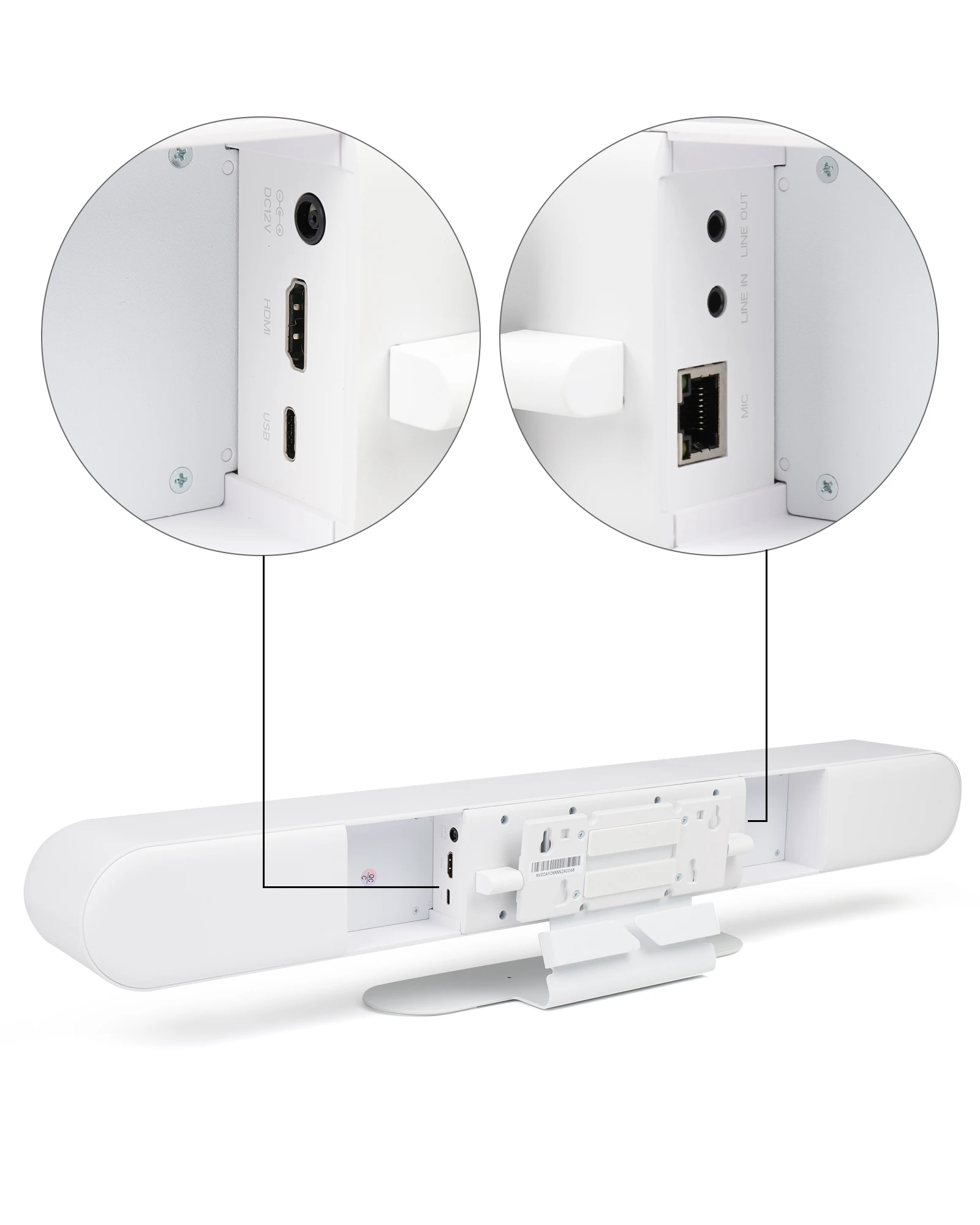 4K Conference Camera 4K 60FPS USB Video Bar All-in-One TV PC Video ...