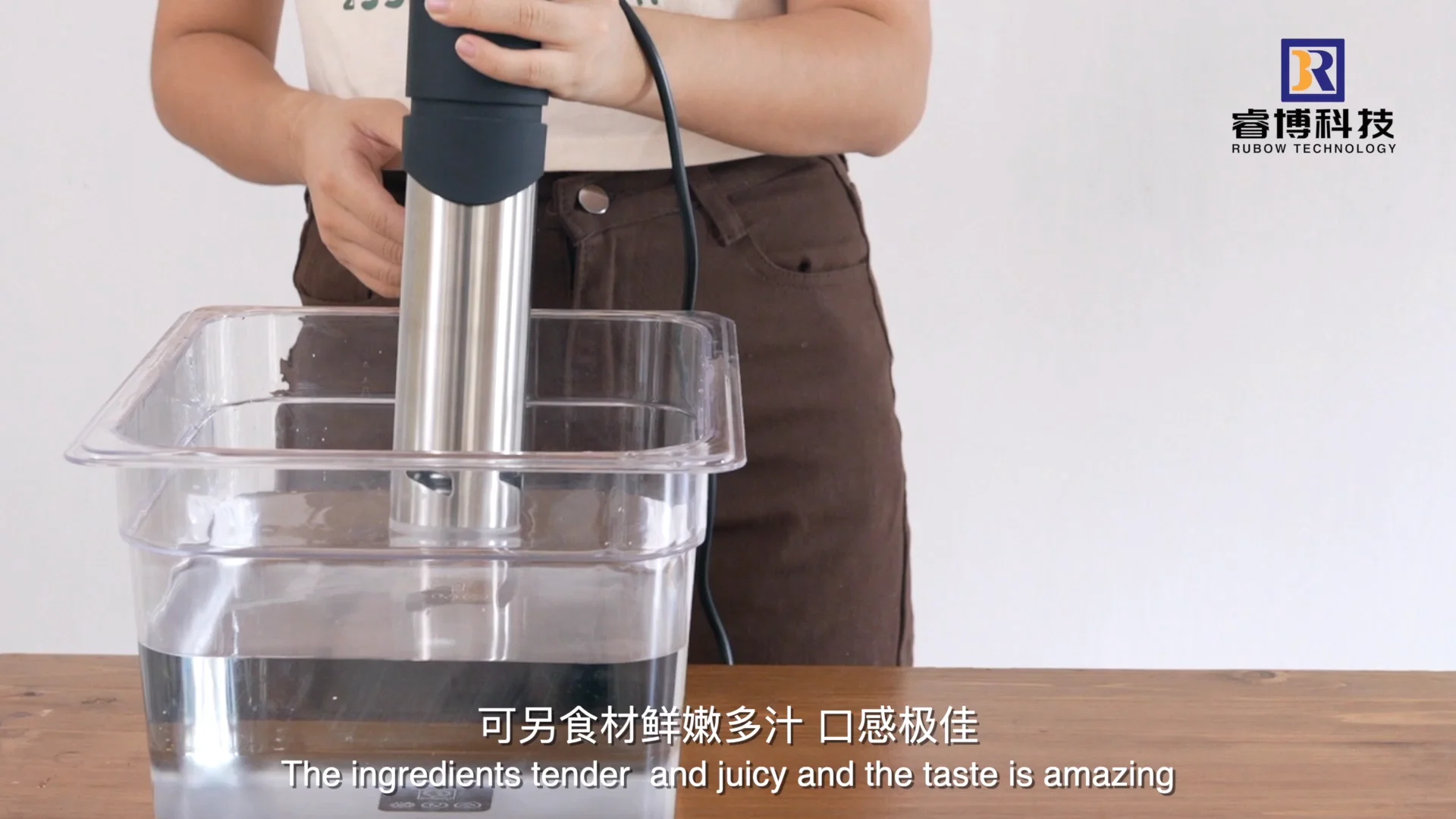 Rubow Professional Sous Vide Cooker Vacuum Food Cooking Machine ...