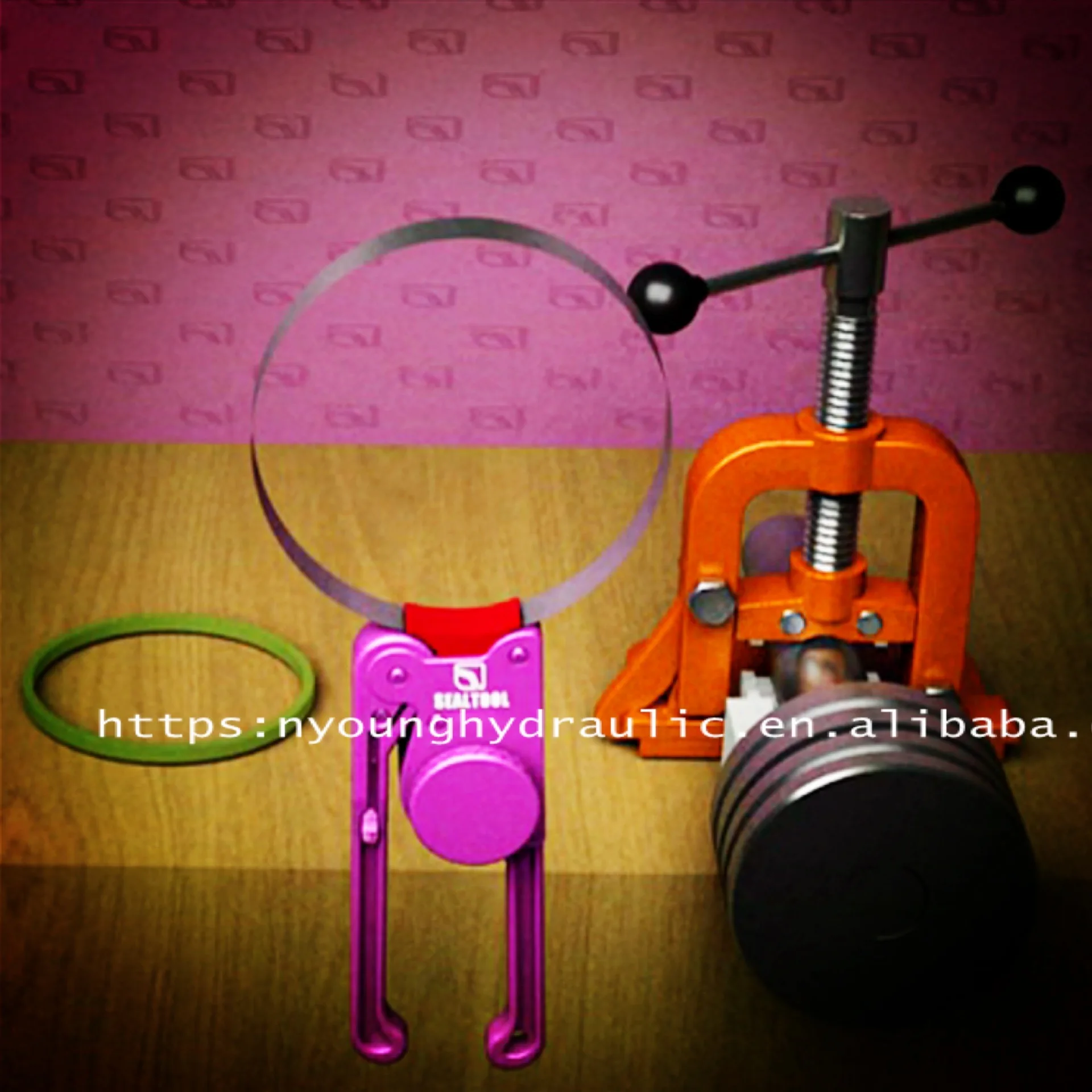 Hydraulic Cylinder Rod Piston Seal Clasper Tool for Efficient Seal Kit ...