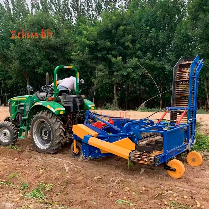 Chinese Potato Harvester For Walking Tractor Automatic To Picking Up ...
