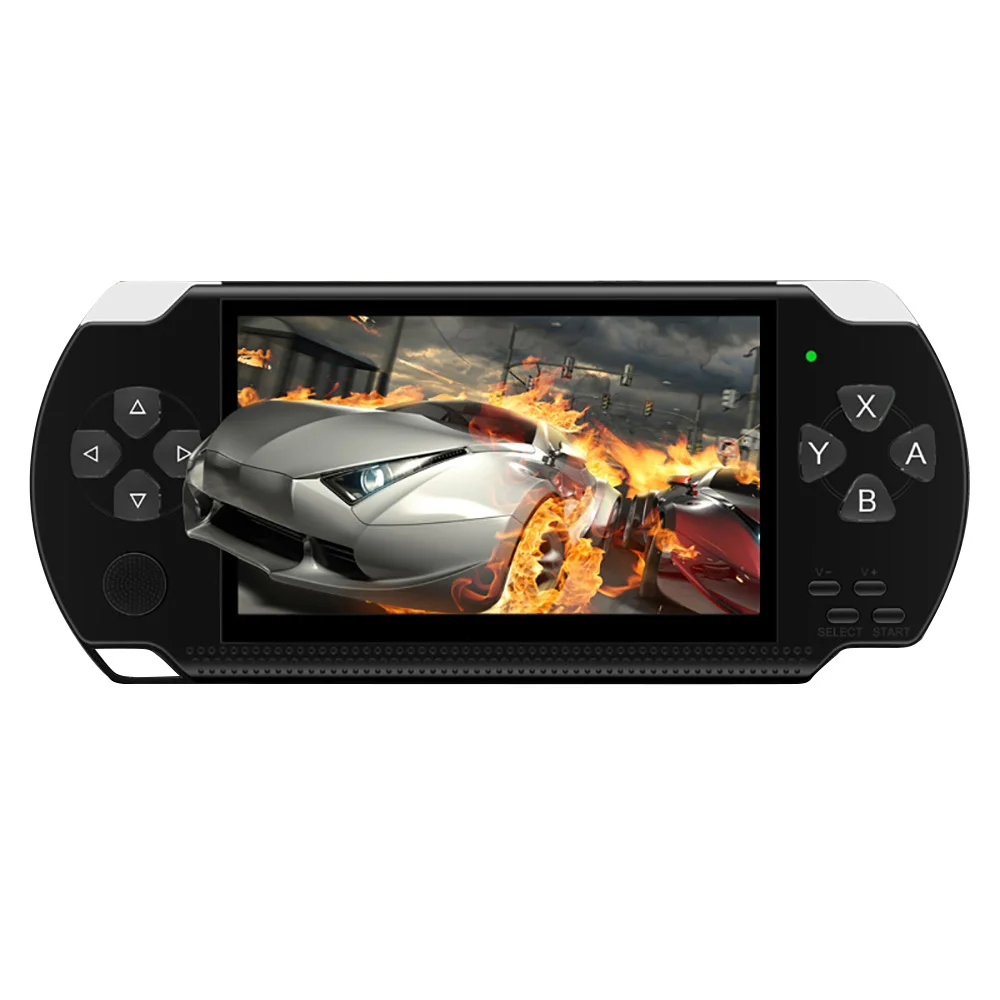 Ylw X6 Game Player 4.3 Inch Screen 128 Bit Handheld Video Game Console ...