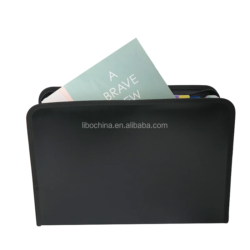 13 Pockets A4 Size File Folder Water Resistant Document Holder With ...