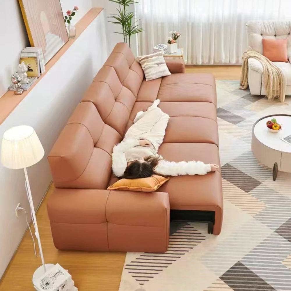 Alibaba.com: Remote control, electric foldable, large size leather sofa ...