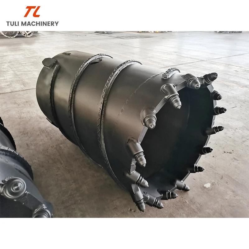 High Strength Core Barrel with Bullet Teeth Boring Piling Equipment ...