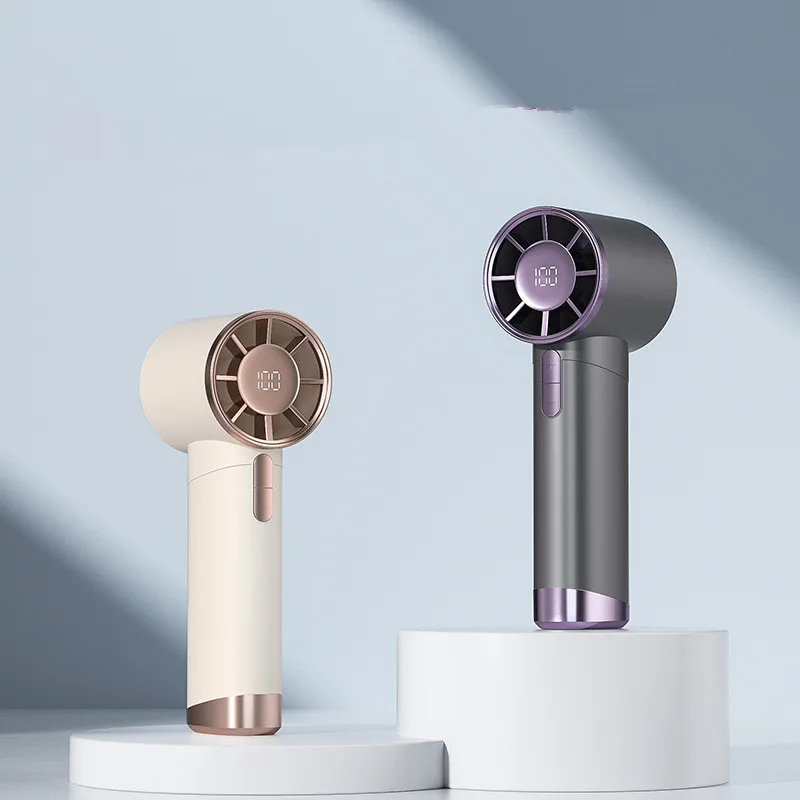 New Usb Portable Cooling Fan Mini Hand Fan Rechargeable Desktop Air ...