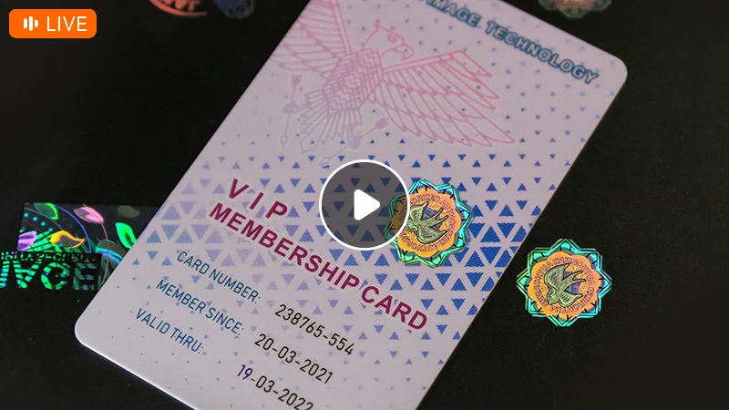 Reliable Optical Security Solutions for ID Cards Protection Product ...