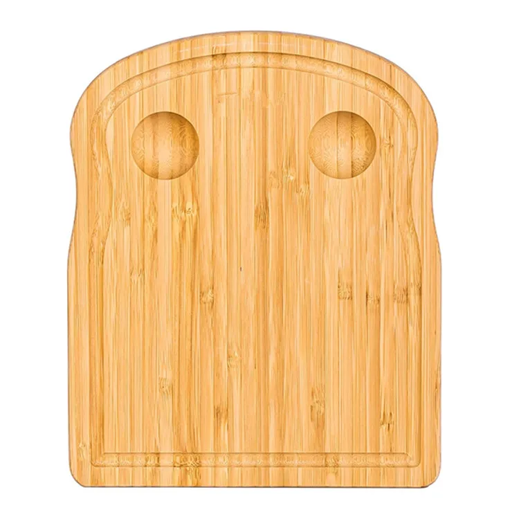 Custom Home Kitchen Breakfast Board Dippy Eggs Toast Shape Wood Serving ...