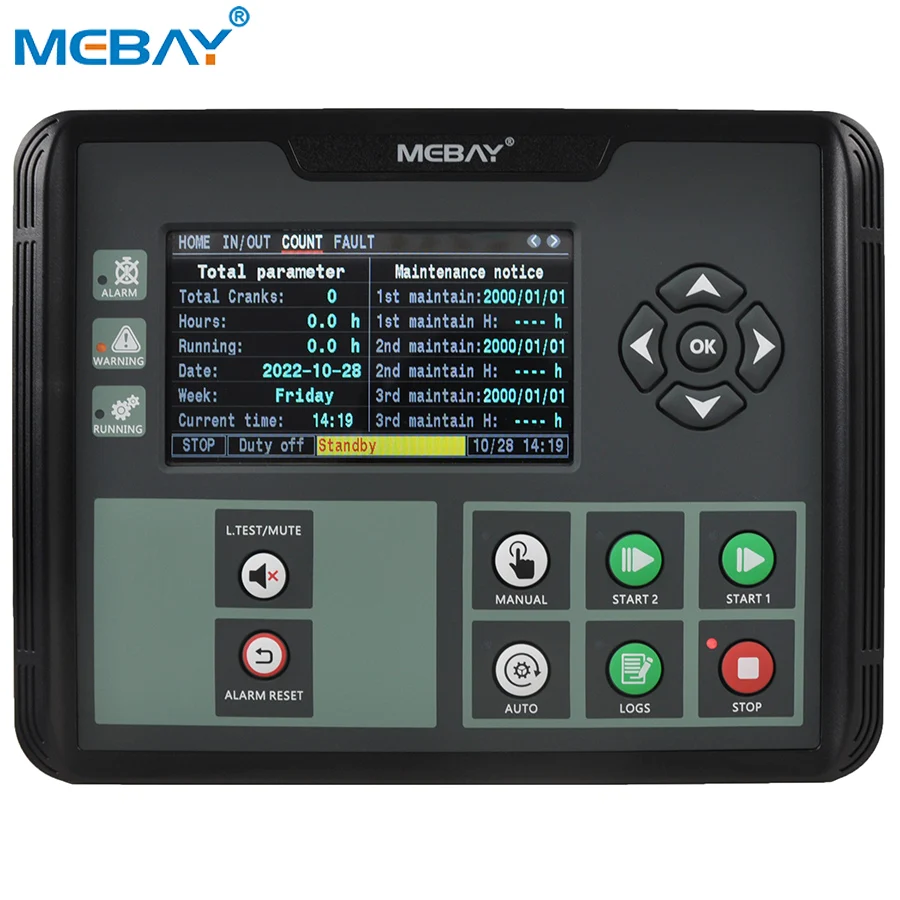 Mebay Diesel Auto Fire Pump Controller Control Panel Fc70dr - Buy ...