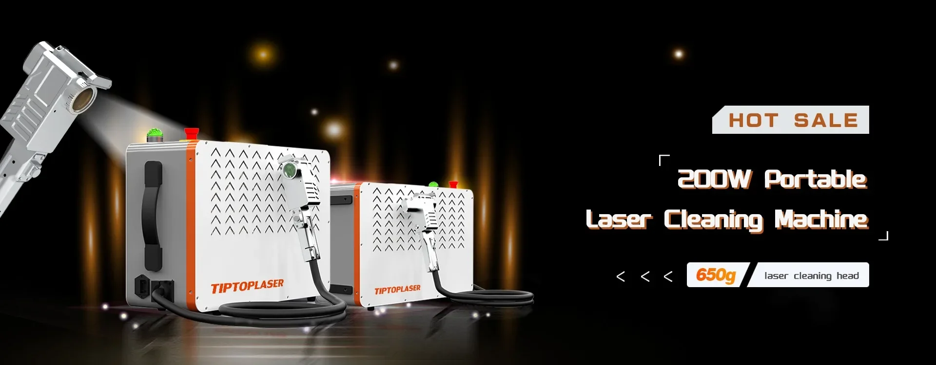 200W Pulse Laser Rust Removal Machine - Portable & Efficient