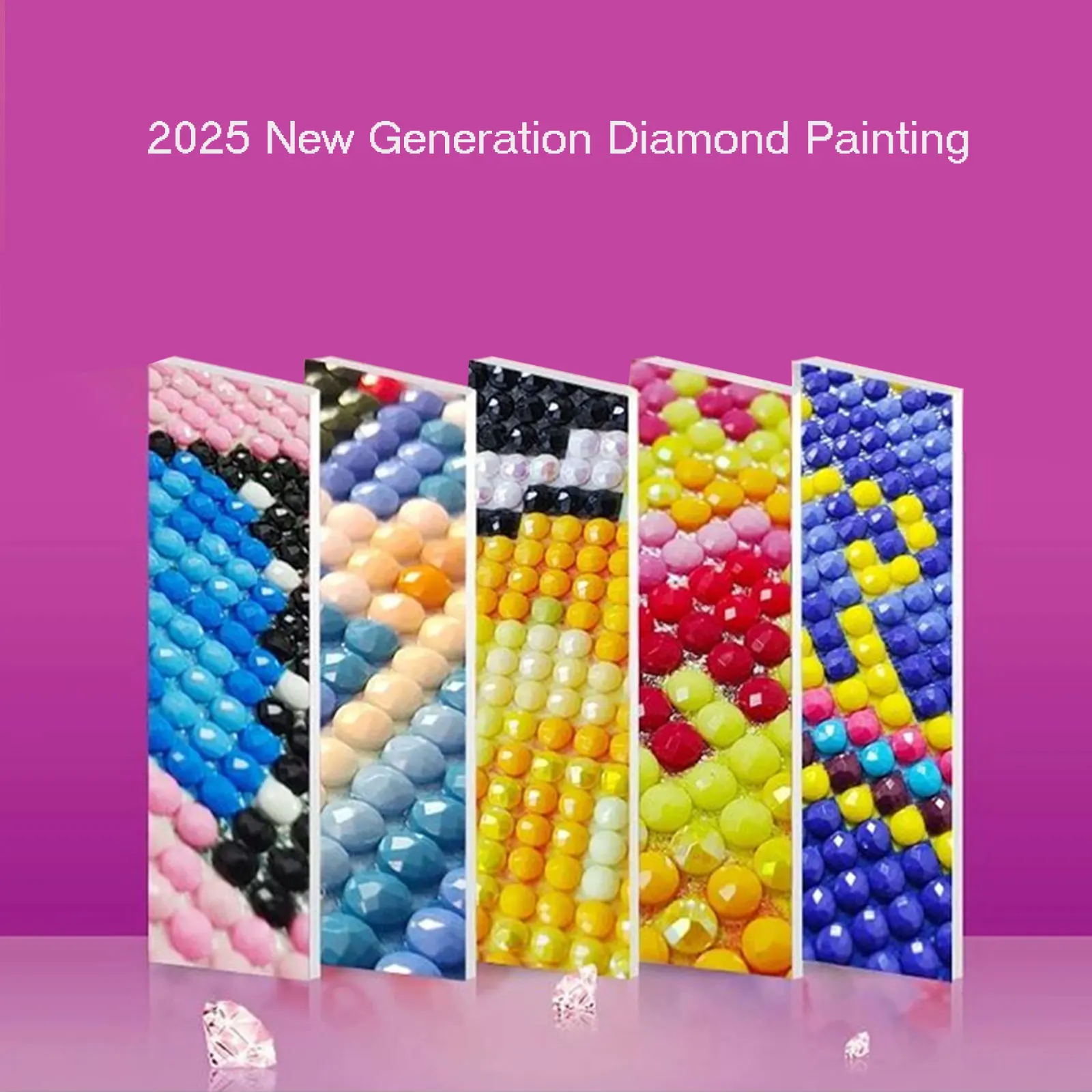 DX Designs 2025 20x20 Cartoon 5D Diamond Paintings Kit DIY Crystal ...