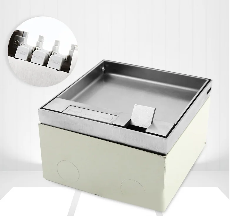 Embedded Floor Sockets,Stainless Steel Ac 250v Ground Plug Socket ...