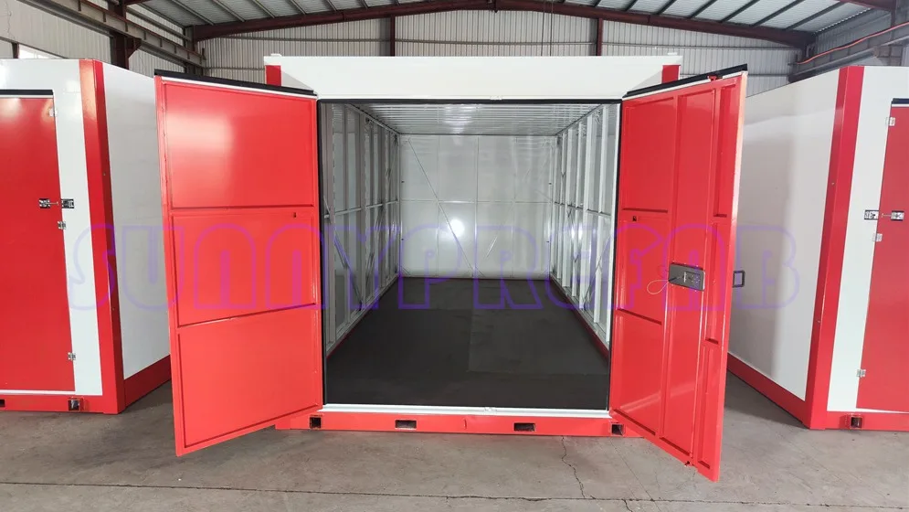 Steel Material Welded Prefab Container Storage Self Storage Assemble ...