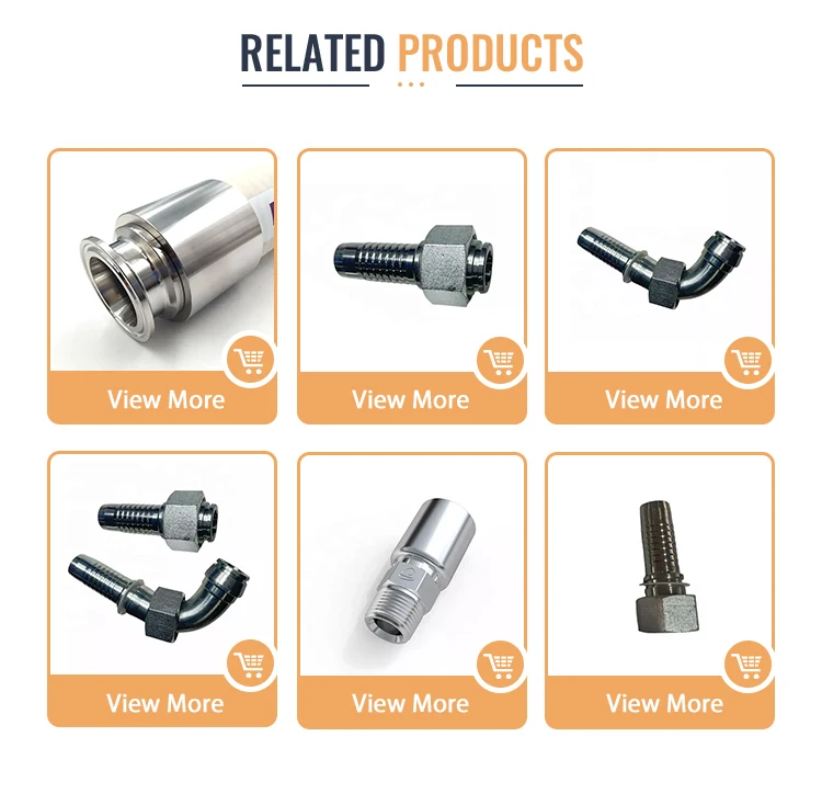 Bsp Threaded Flexible Hose Coupling With Hydraulic Hydraulic Hose One ...