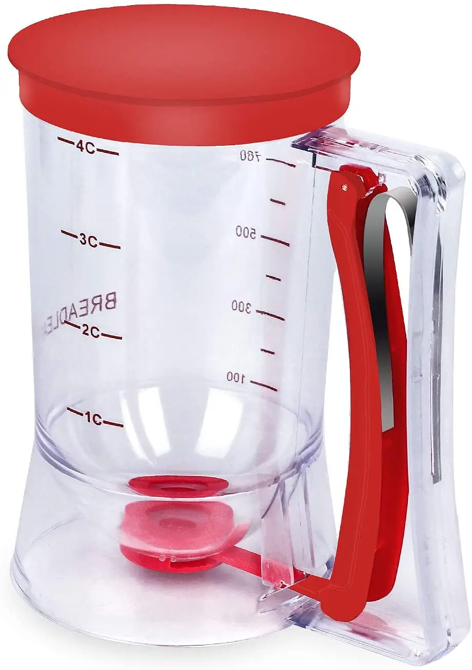 Pancake Liquid Batter Dispenser with Squeeze Handle Kitchen Accessories ...