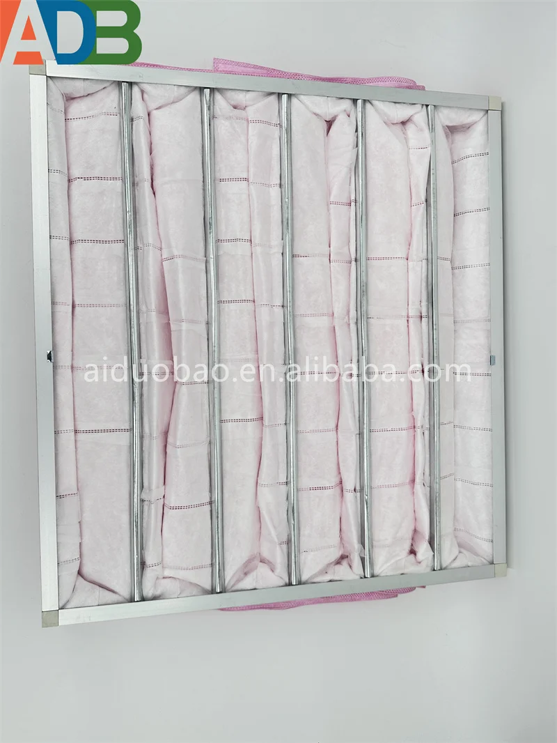 Central Air Conditioning Medium Efficiency Non-woven Fabric Air Filter ...