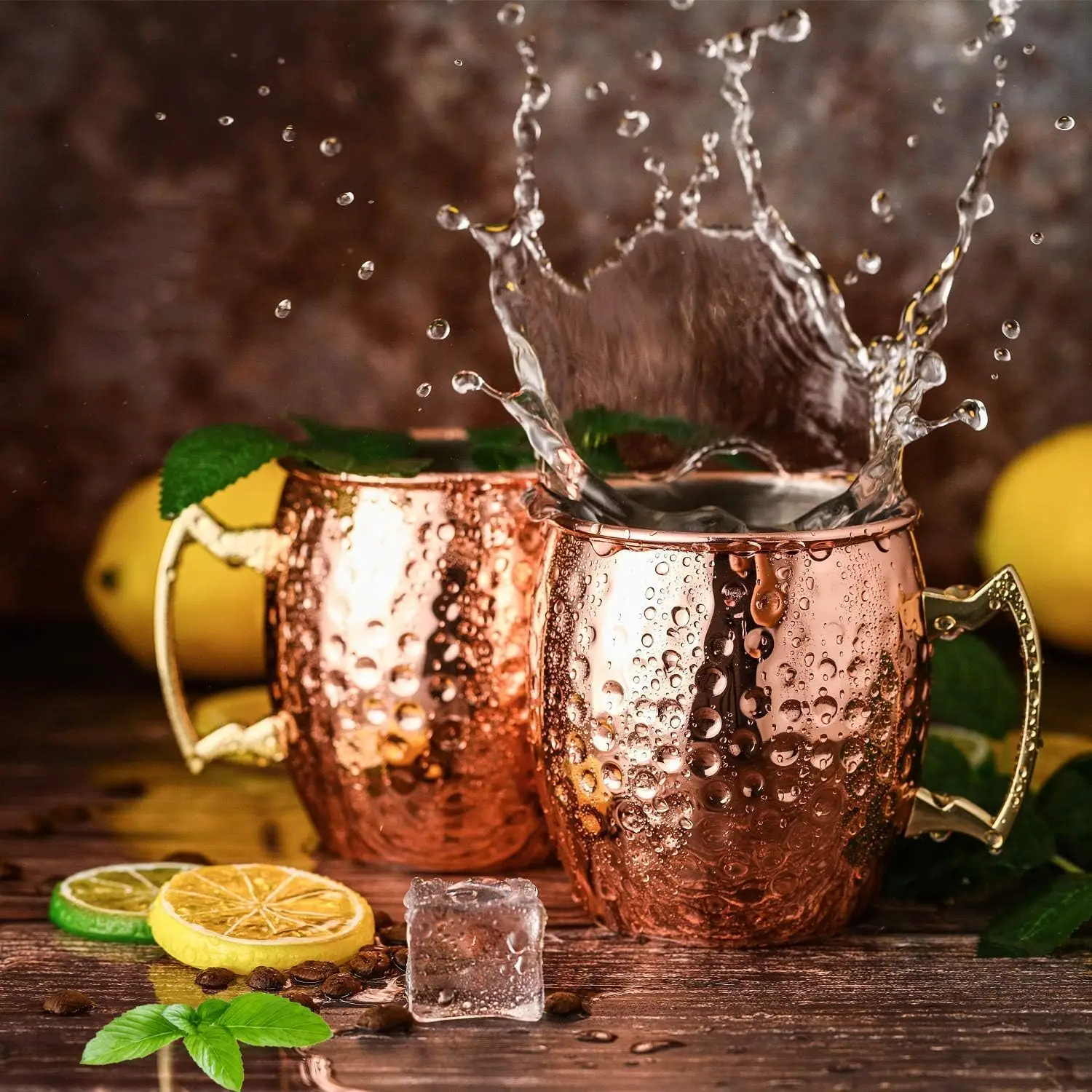 Moscow Mule Copper Mug - Durable Stainless Steel Option